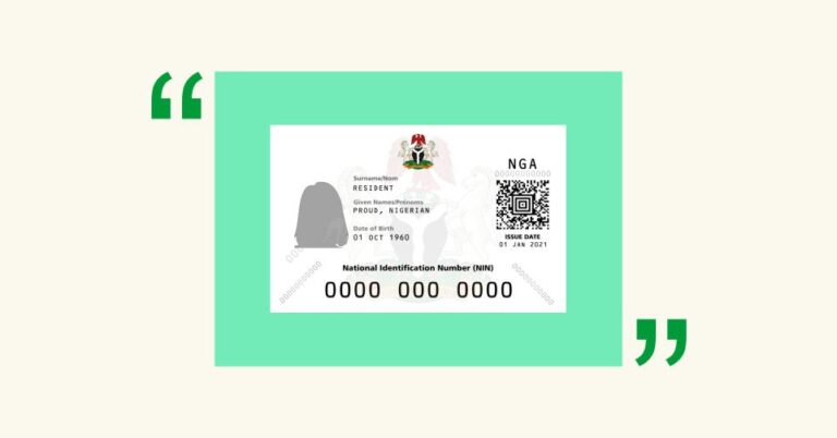 Plastic NIN Card vs Standard NIN Slip (laminated): Which is Better ...